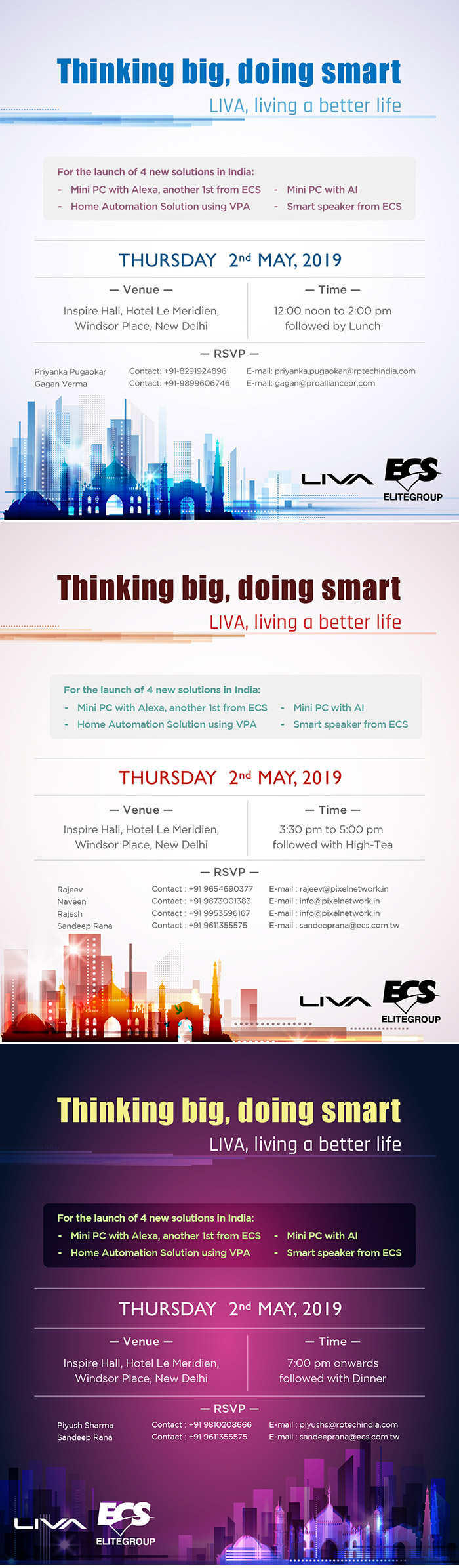 2019 India Solution Day Event｜ECS 精英電腦