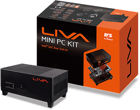 ECS Introduces LIVA – World’s Smallest Windows-Based Mini PC Kit｜ECS 精英電腦